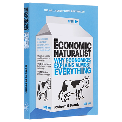 预售 牛奶可乐经济学 牛奶可乐经济学英文 罗伯特 弗兰克 英文原版 The Economic Naturalist【中商原版】