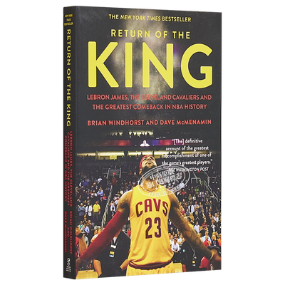 预售 【中商原版】王者归来：勒布朗·詹姆斯 英文原版 Return of the King: LeBron James 体育 人物传记 NBA 篮球