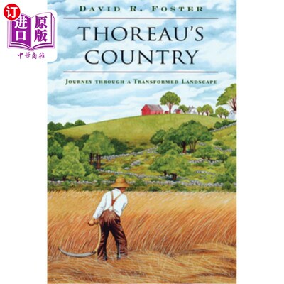 海外直订Thoreau's Country: Journey Through a Transformed Landscape 梭罗的国度:经过改变的风景之旅
