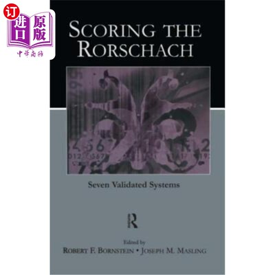 海外直订Scoring the Rorschach: Seven Validated Systems 为罗夏墨迹测验打分:七个有效的系统