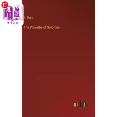海外直订The Proverbs of Solomon 所罗门的箴言