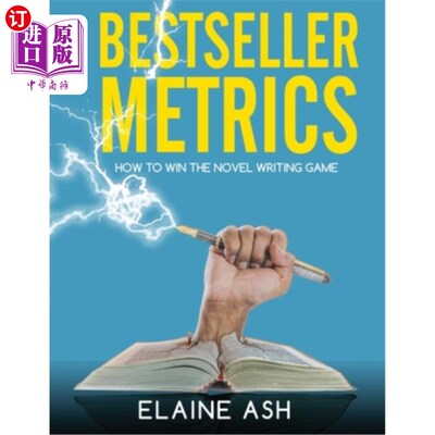 海外直订Bestseller Metrics: How to Win the Novel Writing Game 畅销书指标:如何赢得小说写作游戏