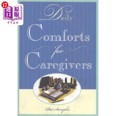 海外直订Daily Comforts for Caregivers 照顾者的日常舒适