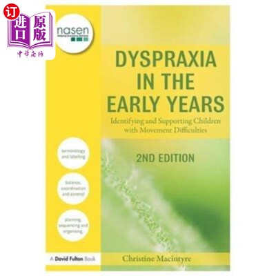 海外直订Dyspraxia in the Early Years 早期的运动障碍