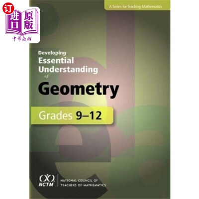 海外直订Developing Essential Understanding of Geometry f... 在9-12年级数学教学中培养对几何的基本理解