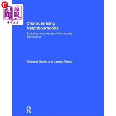 海外直订Characterising Neighbourhoods 描述社区