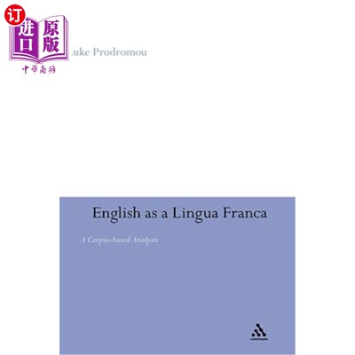 海外直订English as a Lingua Franca 英语作为通用语