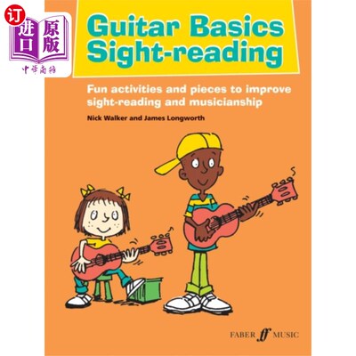 海外直订Guitar Basics Sight-Reading: Fun Activities and Pieces to Improve Sight-Reading  吉他基础视唱：有趣的活动和