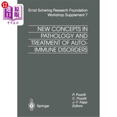 海外直订医药图书New Concepts in Pathology and Treatment of Autoimmune Disorders 自身免疫性疾病病理学和治疗的新概念