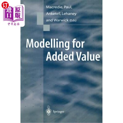 海外直订Modelling for Added Value 增值模型