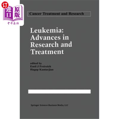 海外直订医药图书Leukemia: Advances in Research and Treatment 白血病：研究和治疗进展