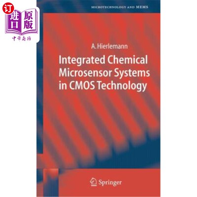 海外直订Integrated Chemical Microsensor Systems in CMOS Technology CMOS技术中的集成化学微传感器系统