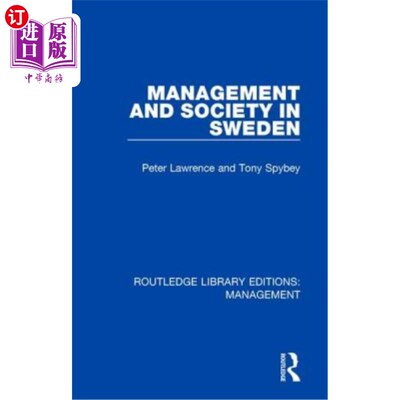 海外直订Management and Society in Sweden 《瑞典的管理与社会