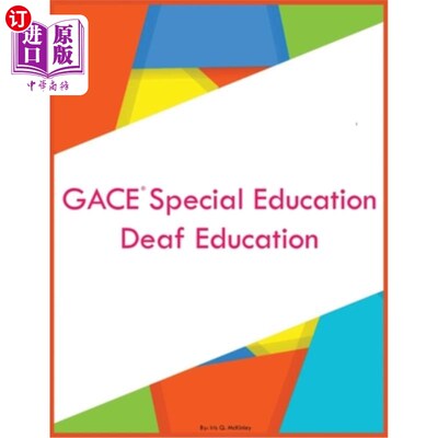 海外直订GACE Special Education Deaf Education GACE特殊教育聋人教育