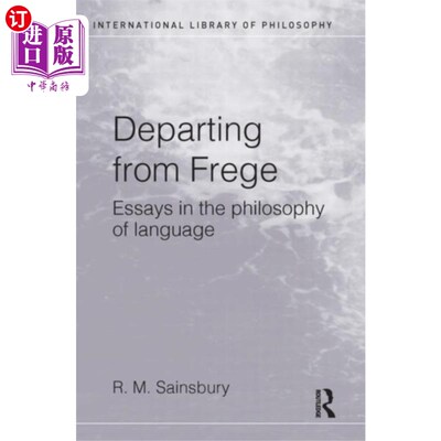 海外直订Departing from Frege 从弗雷格出发