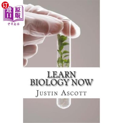 海外直订Learn Biology NOW: Biology for the Person Who Has Never Understood Science! 现在就学习生物学：为从未了解科