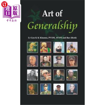 海外直订Art of Generalship 概括的艺术