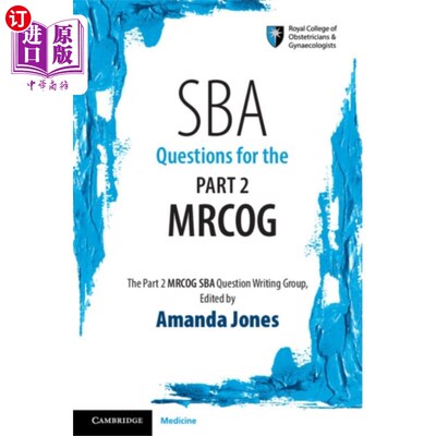 海外直订医药图书Sba Questions for the Part 2 Mrcog 第2部分Mrcog的Sba问题