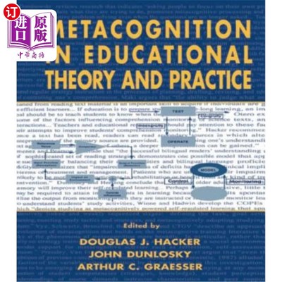 海外直订Metacognition in Educational Theory and Practice 教育理论与实践中的元认知