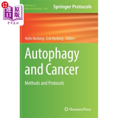 海外直订医药图书Autophagy and Cancer 自噬和癌症