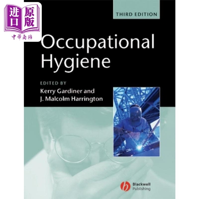 预售 职业卫生学 Occupational Hygiene Kerry Gardiner 英文原版 中商原版