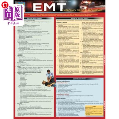 海外直订医药图书EMT - Emergency Medical Technician 急救医疗技术员