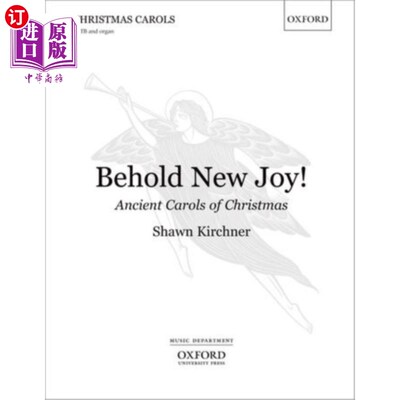 海外直订Behold New Joy: Ancient Carols of Christmas 请看新的欢乐:古老的圣诞颂歌