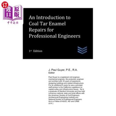 海外直订An Introduction to Coal Tar Enamel Repairs for Professional Engineers 专业工程师煤焦油搪瓷修补简介