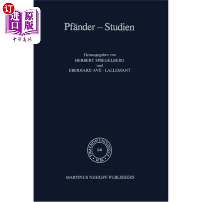 海外直订Pf?nder-Studien Pf？nder-Studien