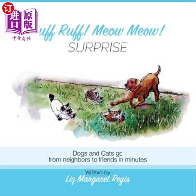 海外直订Ruff Ruff, Meow Meow, Surprise 呜，呜，呜，惊喜