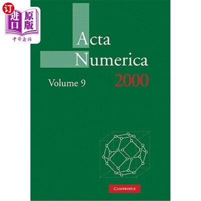 海外直订ACTA Numerica 2000: Volume 9 《2000年数字学报》第9卷