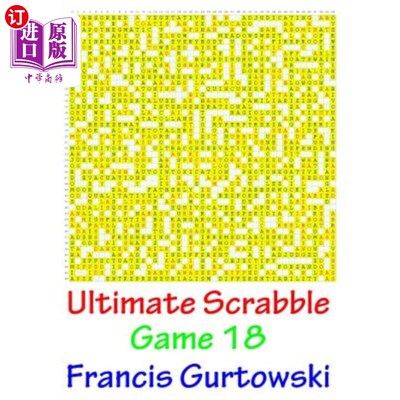 海外直订Ultimate Scrabble Game 18 终极拼字游戏18