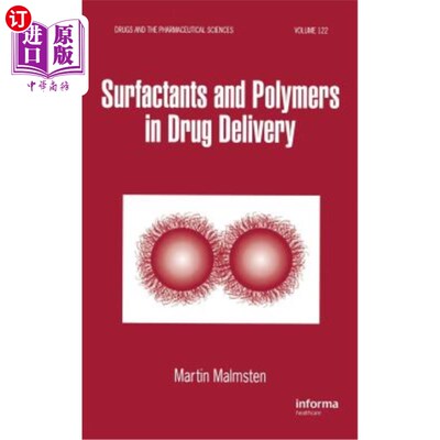 海外直订医药图书Surfactants and Polymers in Drug Delivery 表面活性剂和聚合物在给药中的应用