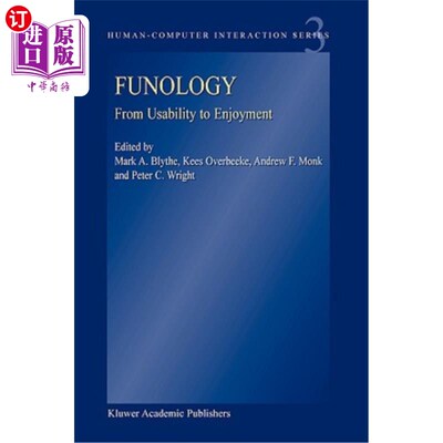 海外直订Funology: From Usability to Enjoyment 趣味学:从可用性到享受