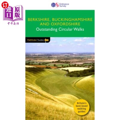 海外直订BERKSHIRE, BUCKINGHAMSHIRE AND OXFORDSHIRE 伯克郡，白金汉郡和牛津郡