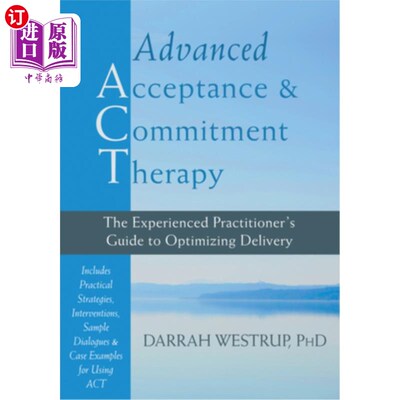 海外直订医药图书Advanced Acceptance and Commitment Therapy: The Experienced Practitioner's Guide 高级接受和承诺疗法