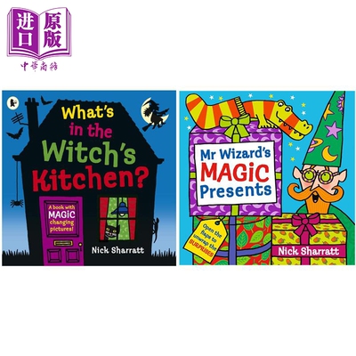 NickSharratt趣味翻转书英文