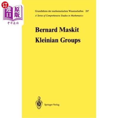 海外直订Kleinian Groups 克莱因群