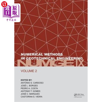 海外直订Numerical Methods in Geotechnical Engineering IX, Volume 2: Proceedings of the 9 岩土工程中的数值方法IX，卷