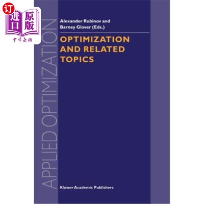 海外直订Optimization and Related Topics 优化及相关主题