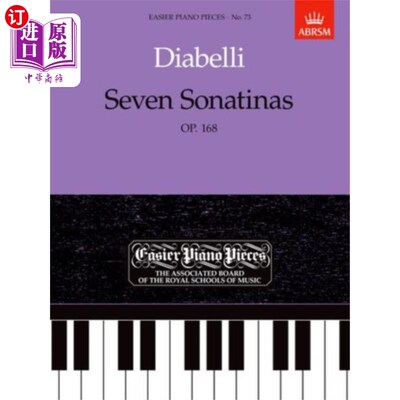 海外直订Seven Sonatinas, Op.168 七奏鸣曲，作品168