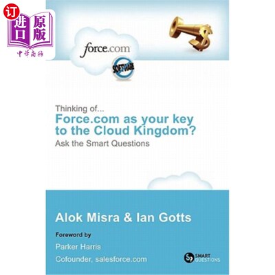 海外直订Thinking Of... Force.com as Your Key to the Cloud Kingdom? Ask the Smart Questio 思考……Force.
