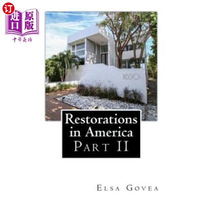 海外直订Restorations in America: Part II 美国的修复:第二部分
