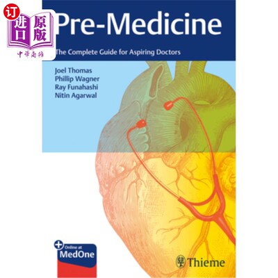 海外直订医药图书Pre-Medicine: The Complete Guide for Aspiring Doctors 医学预科:有抱负的医生的完整指南