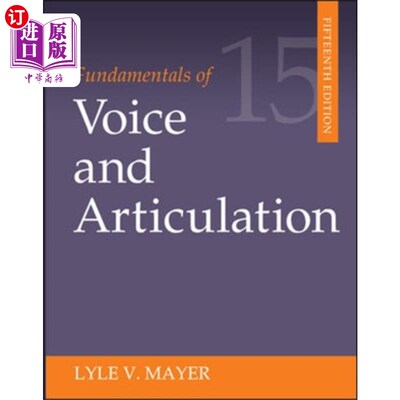 海外直订Fundamentals of Voice and Articulation 语音和发音基础