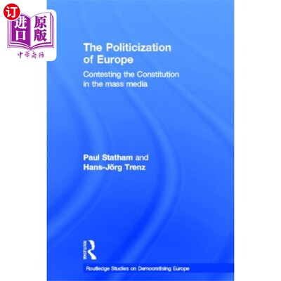 海外直订Politicization of Europe 欧洲政治化