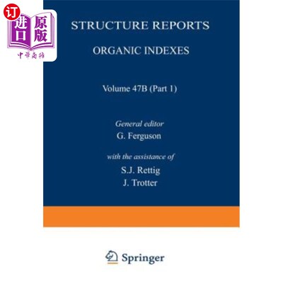海外直订Structure Reports: Organic Indexes 结构报告：有机指数