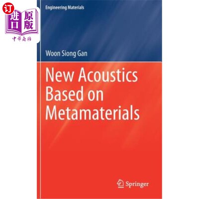 海外直订New Acoustics Based on Metamaterials