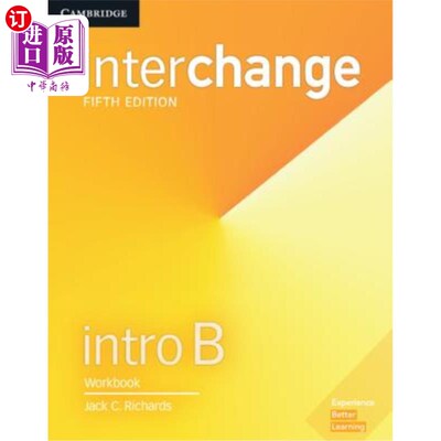 海外直订Interchange Intro B Workbook 交换简介B工作簿