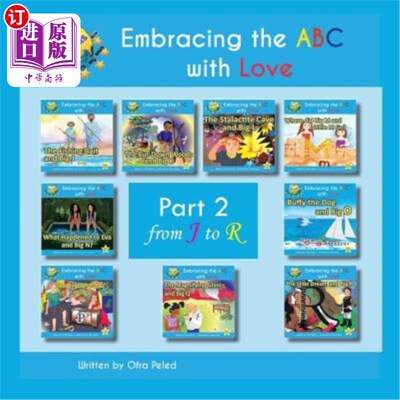 海外直订Embracing the ABC with Love: Part 2 from J to R 用爱拥抱ABC：第二部分从J到R